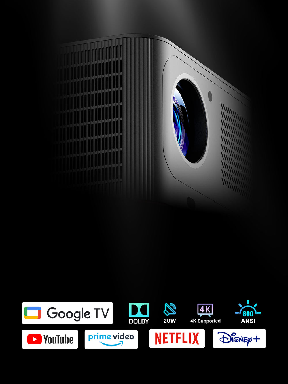 The world's first projectors with built-in Android TV systems | ETOE
